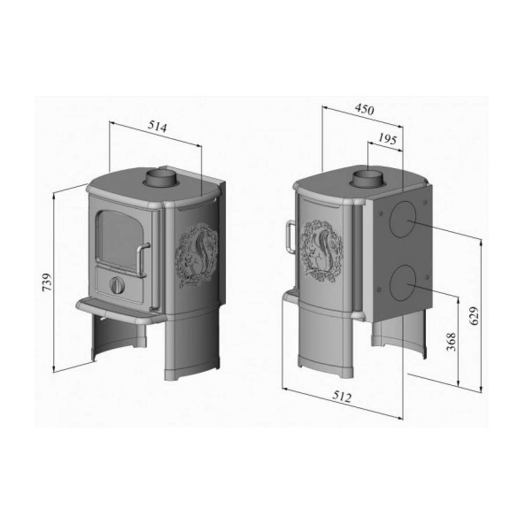morsoe 3142, Verkauf und Montage von Kaminöfen